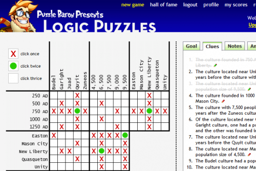 Logic Puzzles Puzzle Baron