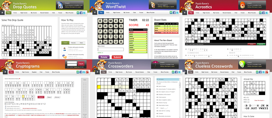 Puzzle Baron Puzzles For Curious Minds